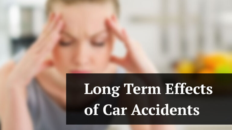 Long Term Effects of Car Accidents | Head Injuries